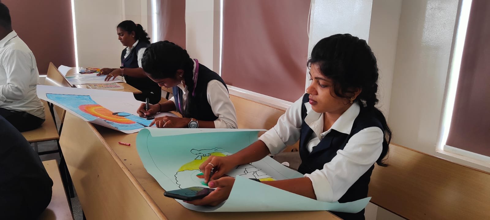 G20 Drawing Competition- Intra Departmental Contest - Rohini College of ...