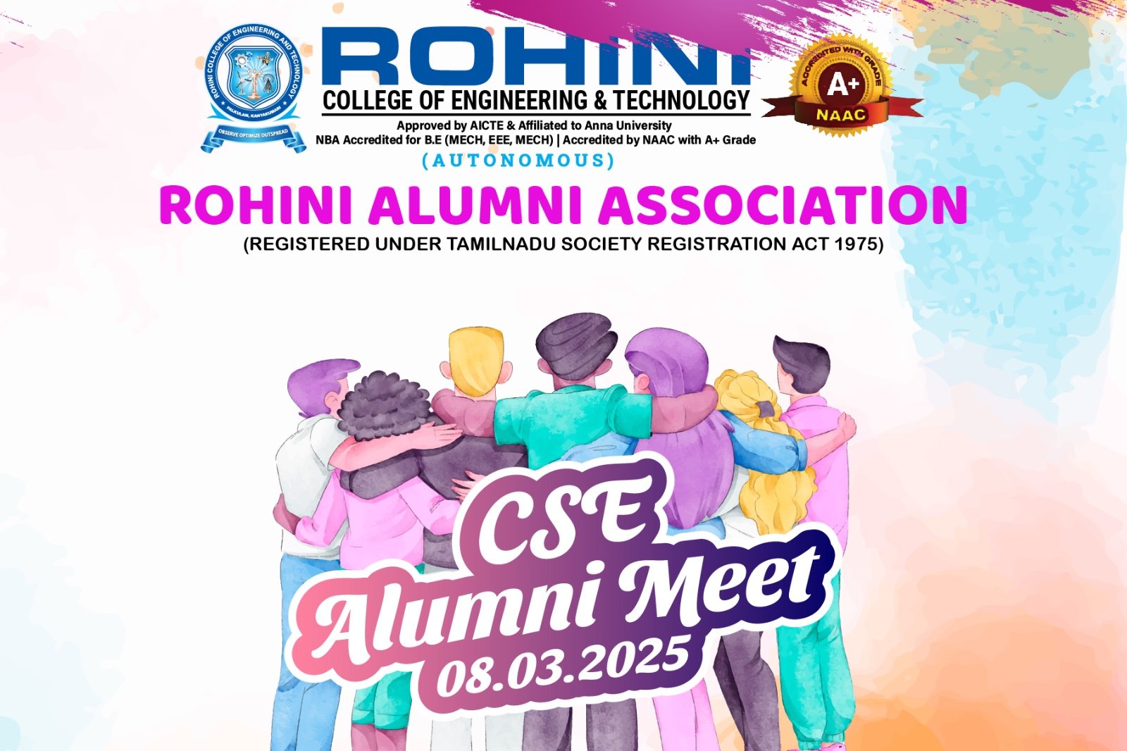 CSE ALUMNI MEET - Rohini College of Engineering & Technology